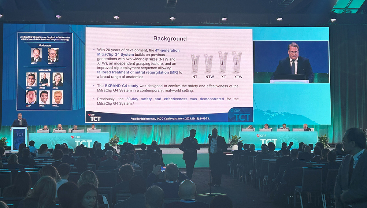 MitraClip G4 Data Impress, but Some Question the Reproducibility: EXPAND G4 | tctmd.com